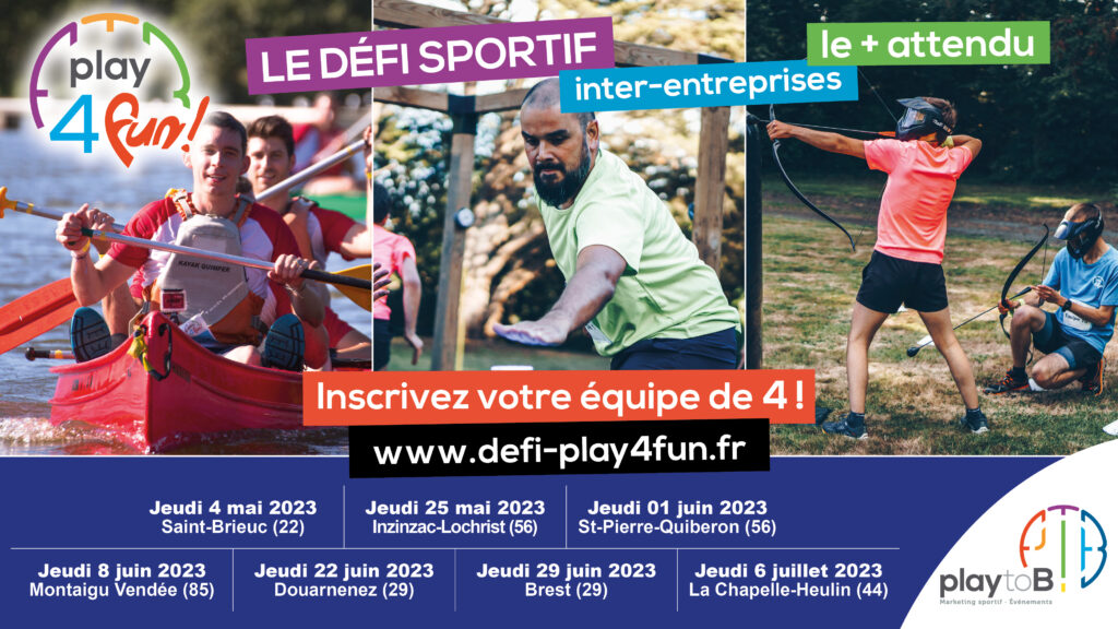 Défi Play 4 Fun 2023 : LE rendez-vous le plus attendu de l’année ...